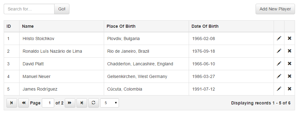 jQuery Grid首页、文档和下载 - jQuery表格插件 - OSCHINA - 中文开源技术交流社区
