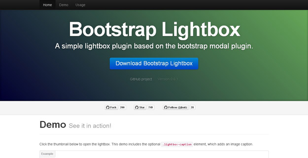 Bootstrap Lightbox首页、文档和下载 - jQuery对话框 - OSCHINA - 中文开源技术交流社区