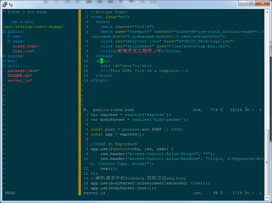 Putty vim CSDN 