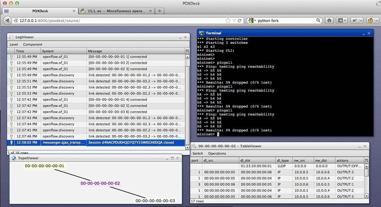 SDN常用控制器安装部署之POX篇 - OSCHINA - 中文开源技术交流社区