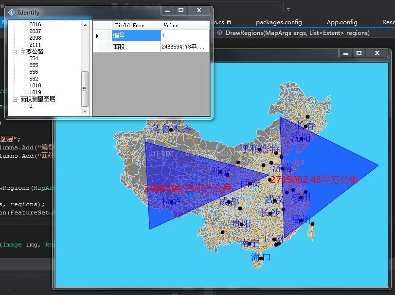 DotSpatial空间测量图层支持元素识别-CSDN博客