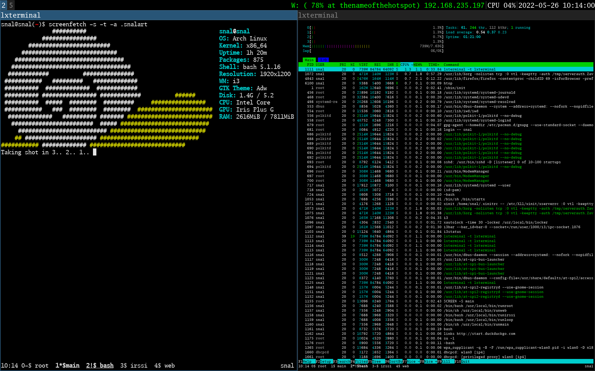 Snal Linux首页、文档和下载 - 基于 Arch Linux 的微型系统 - OSCHINA - 中文开源技术交流社区