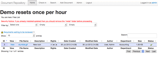 OpenDocMan首页、文档和下载 - 文档管理系统 - OSCHINA - 中文开源技术交流社区