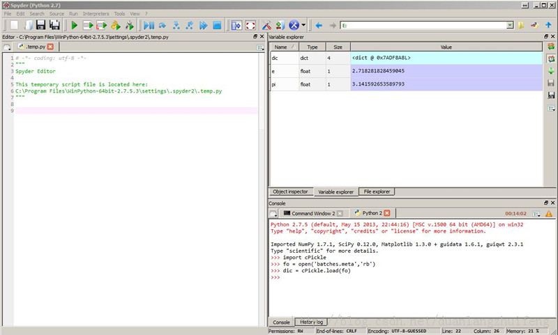 WinPython首页、文档和下载 - Python科学技术包 - OSCHINA - 中文开源技术交流社区