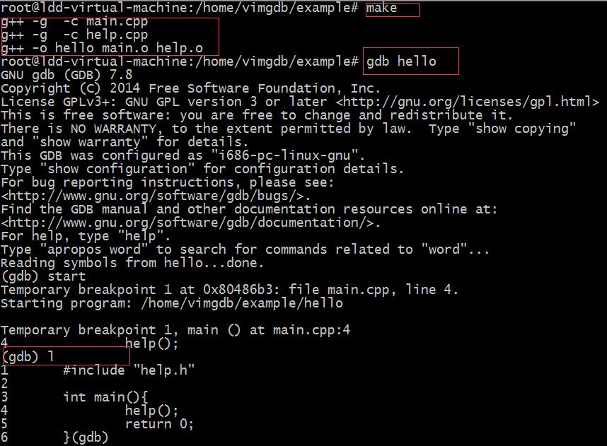 Vim+Vimgdb实现终端中的程序调试-CSDN博客