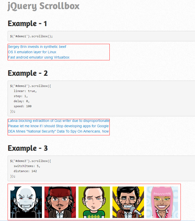 Jquery Scrollbox 图片滚动新闻滚动支持多行文本多个图片 Csdn博客