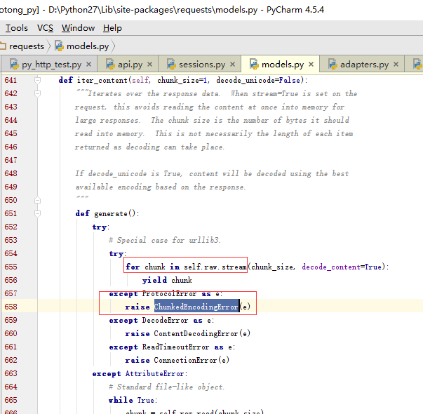 Python使用request库出现 Connection Broken Incompleteread Csdn博客 