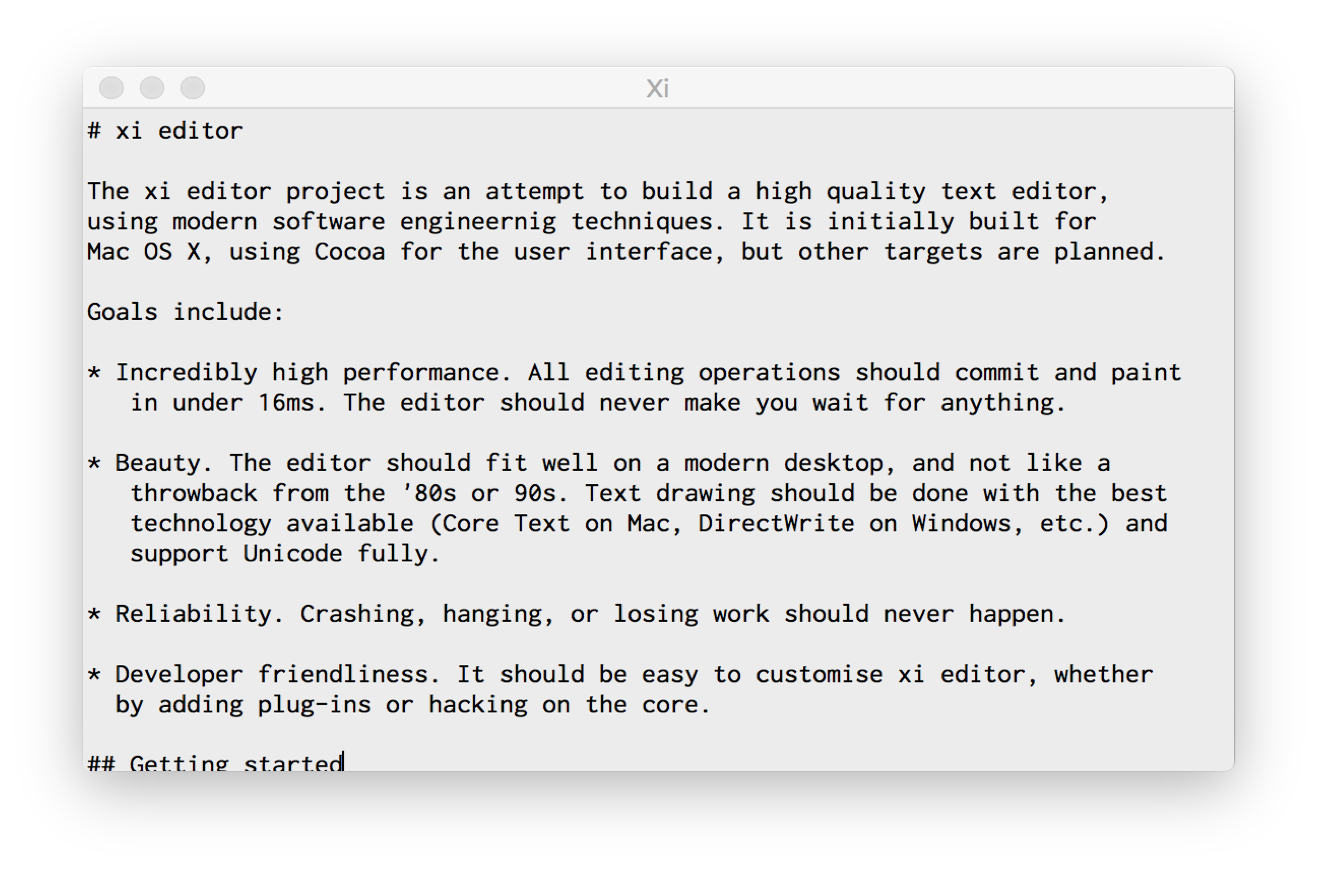 Xi Editor首页、文档和下载 - Xi 文本编辑器 - OSCHINA - 中文开源技术交流社区