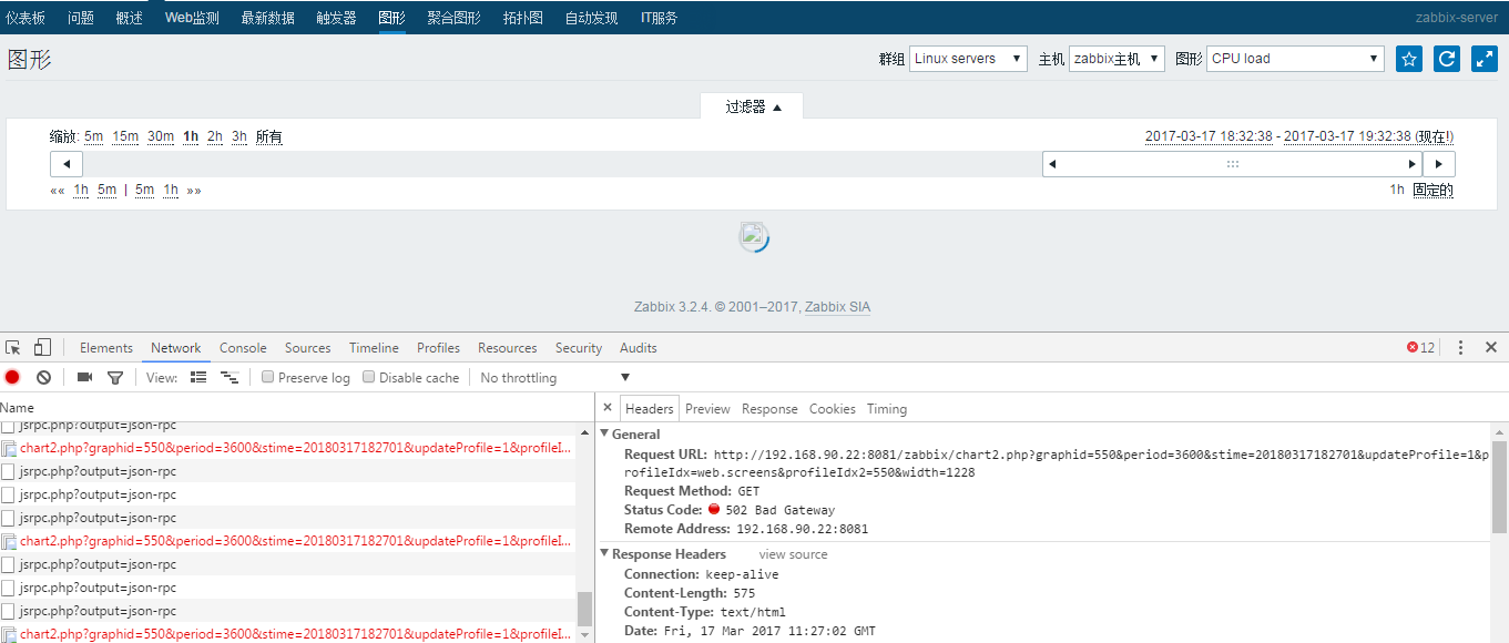安装zabbix之后，获取图形502错误，怎么办-CSDN社区