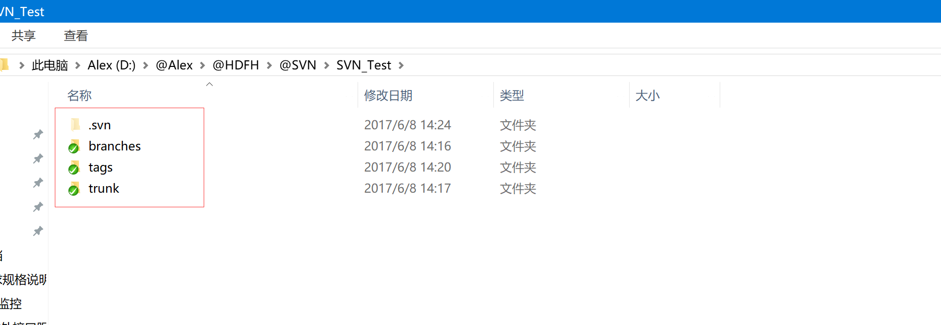 SVN trunk(主线) branch(分支) tag(标记) 用法详解和详细操作步骤-CSDN博客