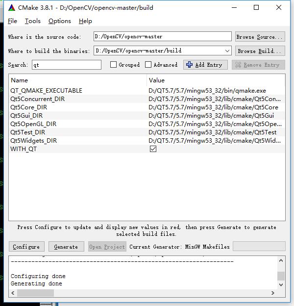 OpenCV——Windows10+QT5.9(MinGW)+OpenCV3.2-CSDN博客