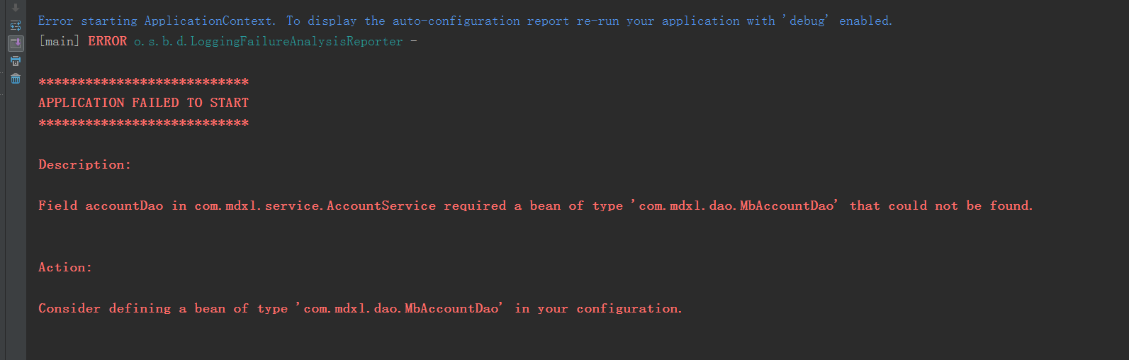 解决：Field xxMapper in xx.service.impl.xxServiceImpl required a bean of type 'xx.mapper.xxMapper ...