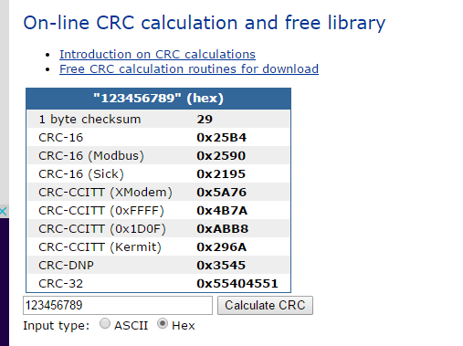 modbusCRC 、CRC-CCITT(0xFFFF) 校验-CSDN博客