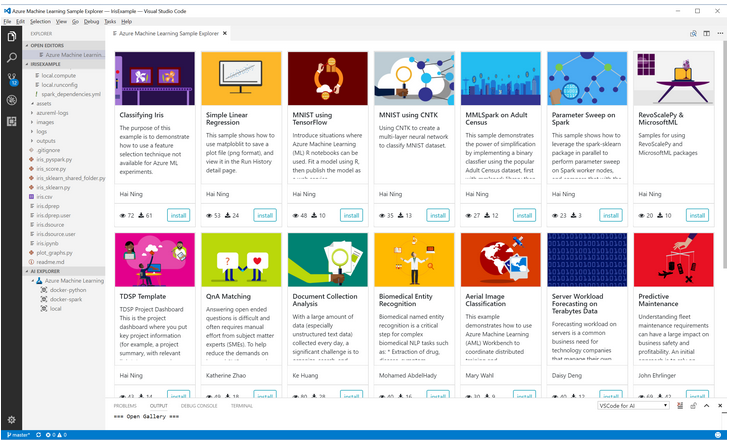Visual Studio Code 现支持深度学习/ AI 应用程序 - OSCHINA - 中文开源技术交流社区