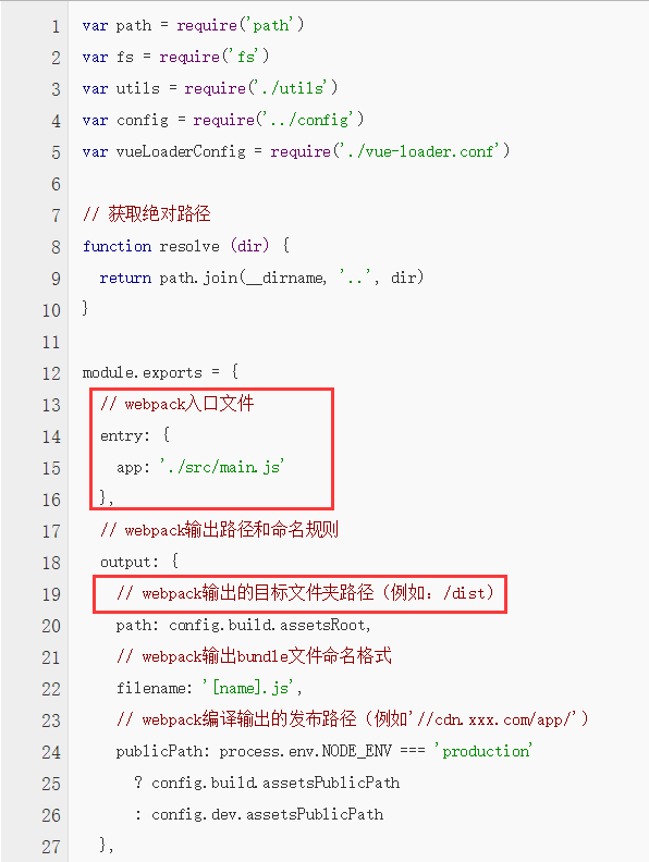 Vue Cli的webpack模板项目配置文件分析 Csdn博客