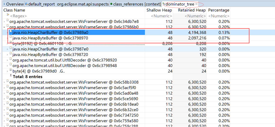 TOMCAT websocket 多连接内存泄漏与jetty对比分析-CSDN博客