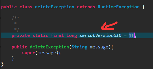 异常警告The serializable class * does not declare a static final serialVersionUID-CSDN博客