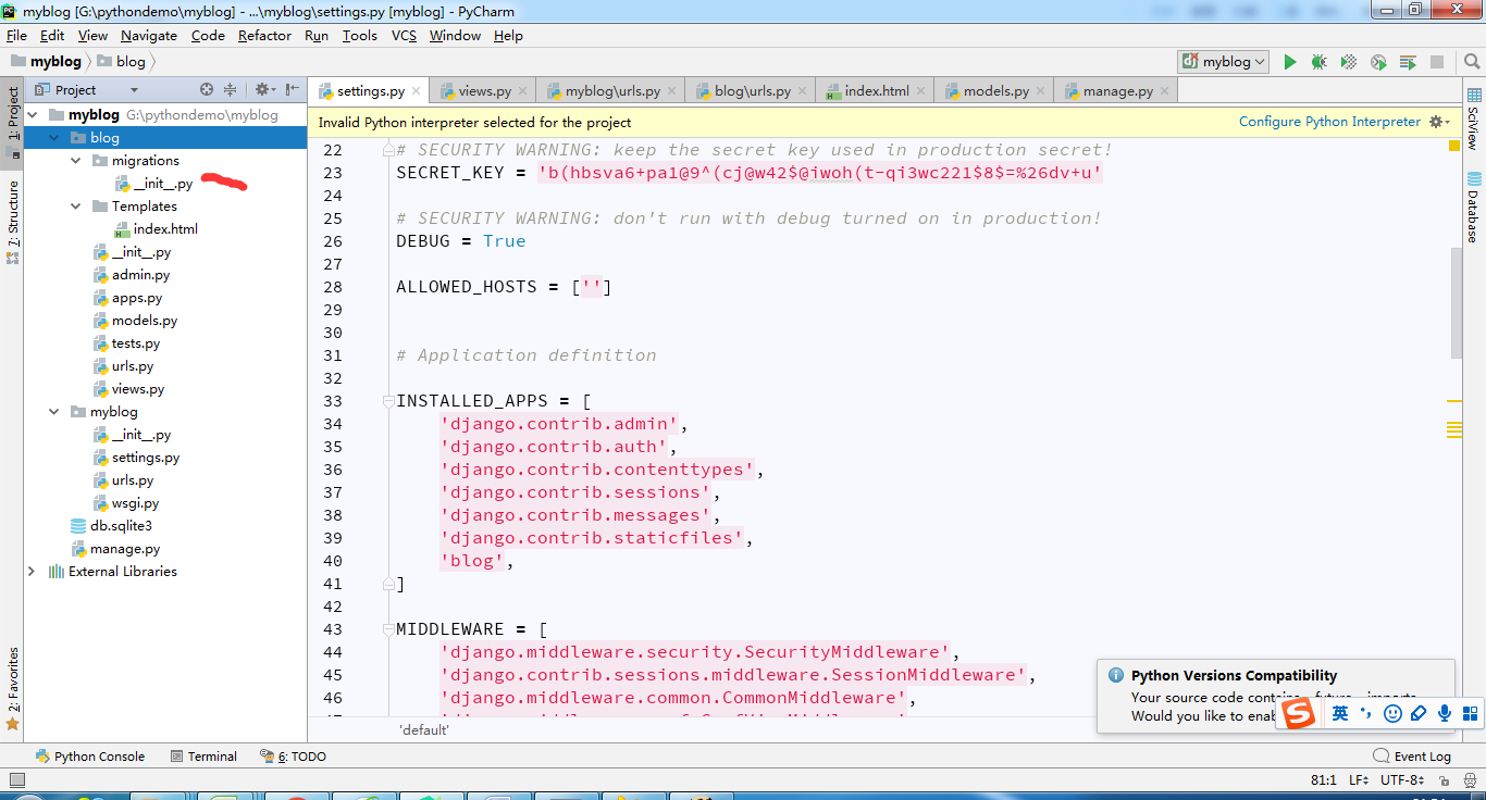 Django使用python Managepy Makemigrations命令不能生成数据库表 Oschina 中文开源技术交流社区