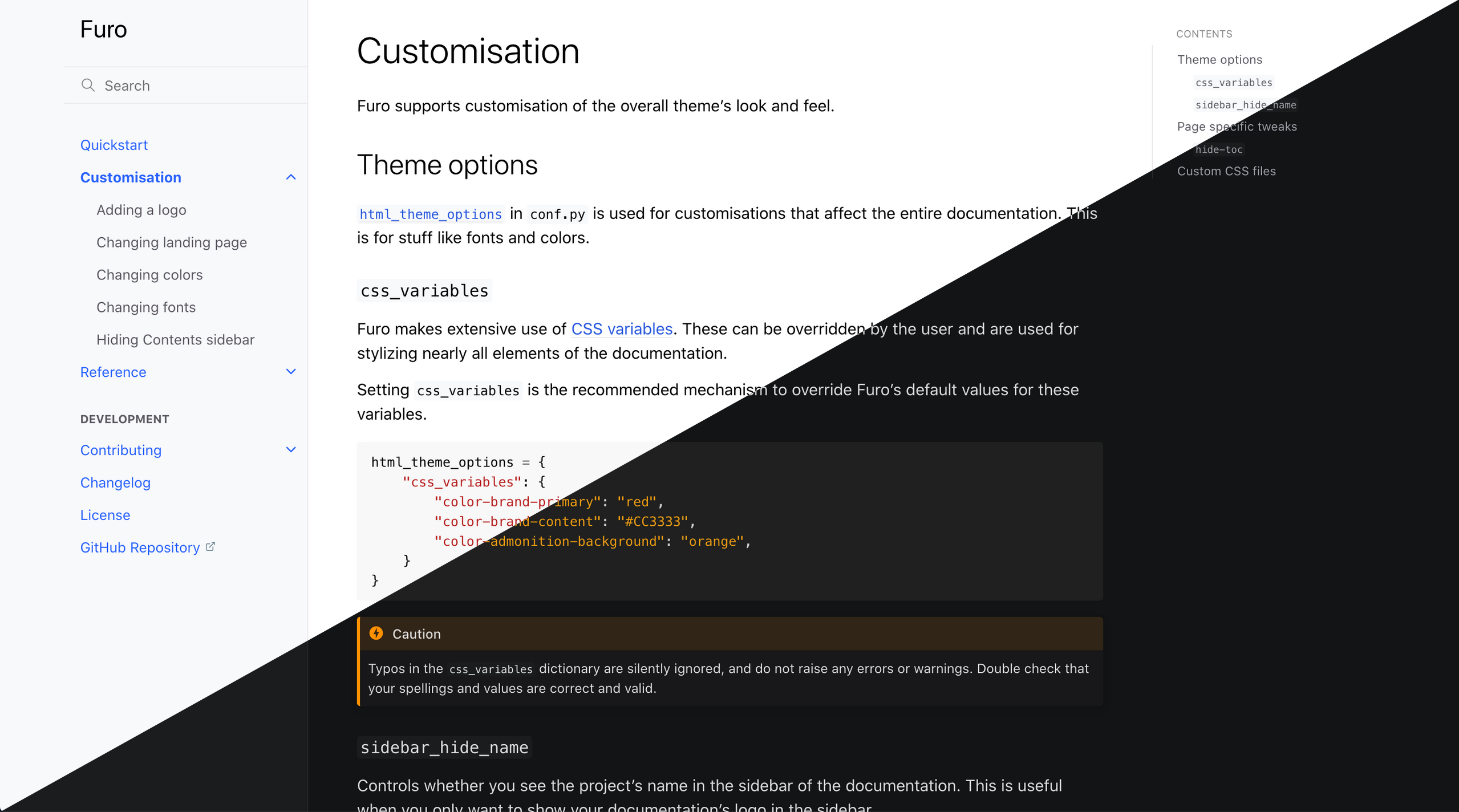 Furo首页、文档和下载 - 可定制的 Sphinx 文档主题 - OSCHINA - 中文开源技术交流社区