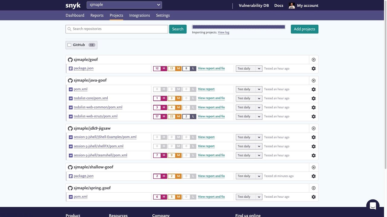 Snyk首页、文档和下载 - 漏洞查找修复 - OSCHINA - 中文开源技术交流社区