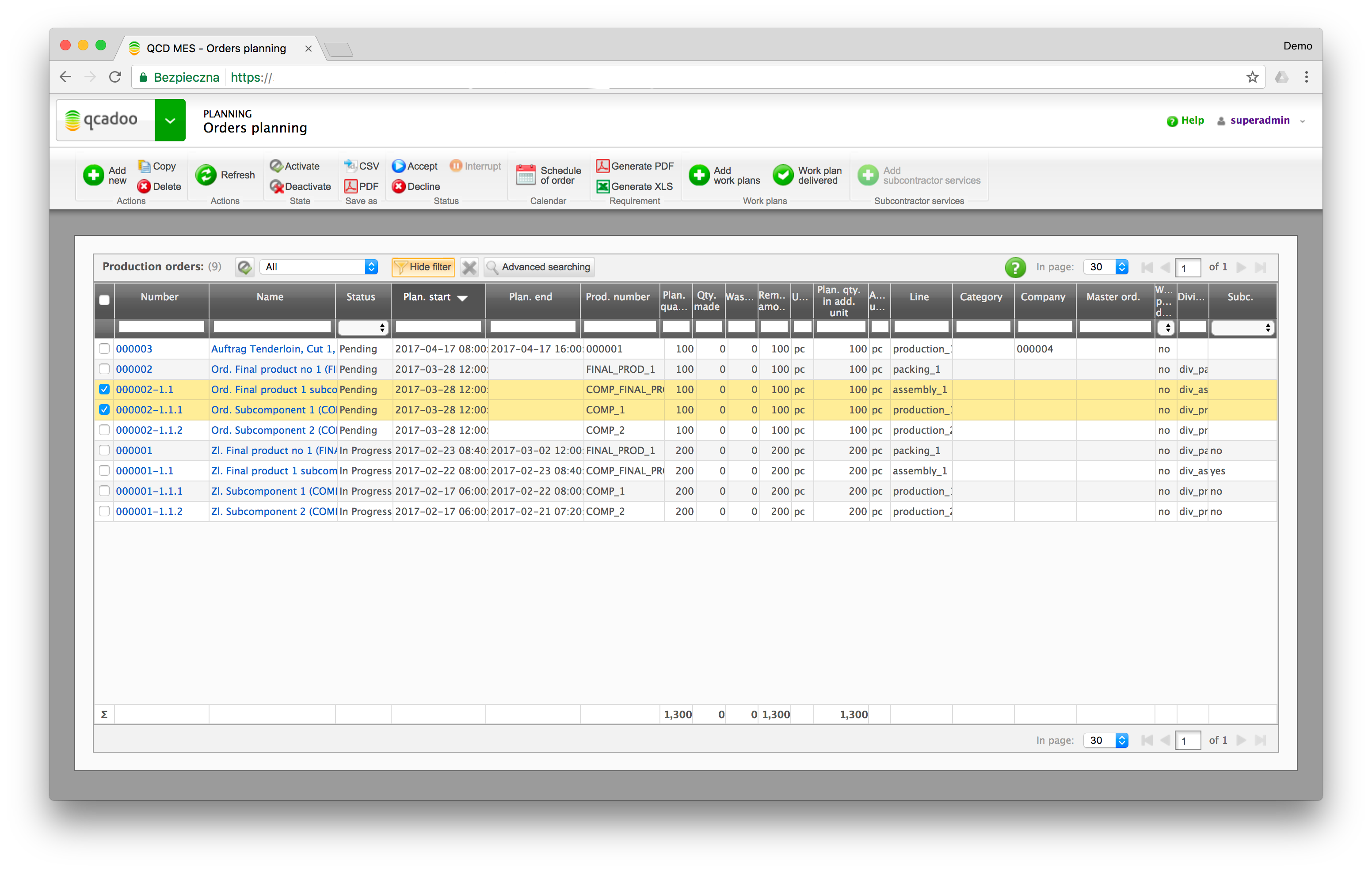 qcadoo MES首页、文档和下载 - 生产管理 Web 程序 - OSCHINA - 中文开源技术交流社区