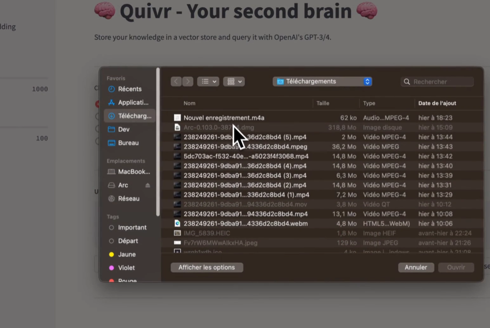 Quivr首页、文档和下载 - 基于生成式 AI 的知识库解决方案 - OSCHINA - 中文开源技术交流社区