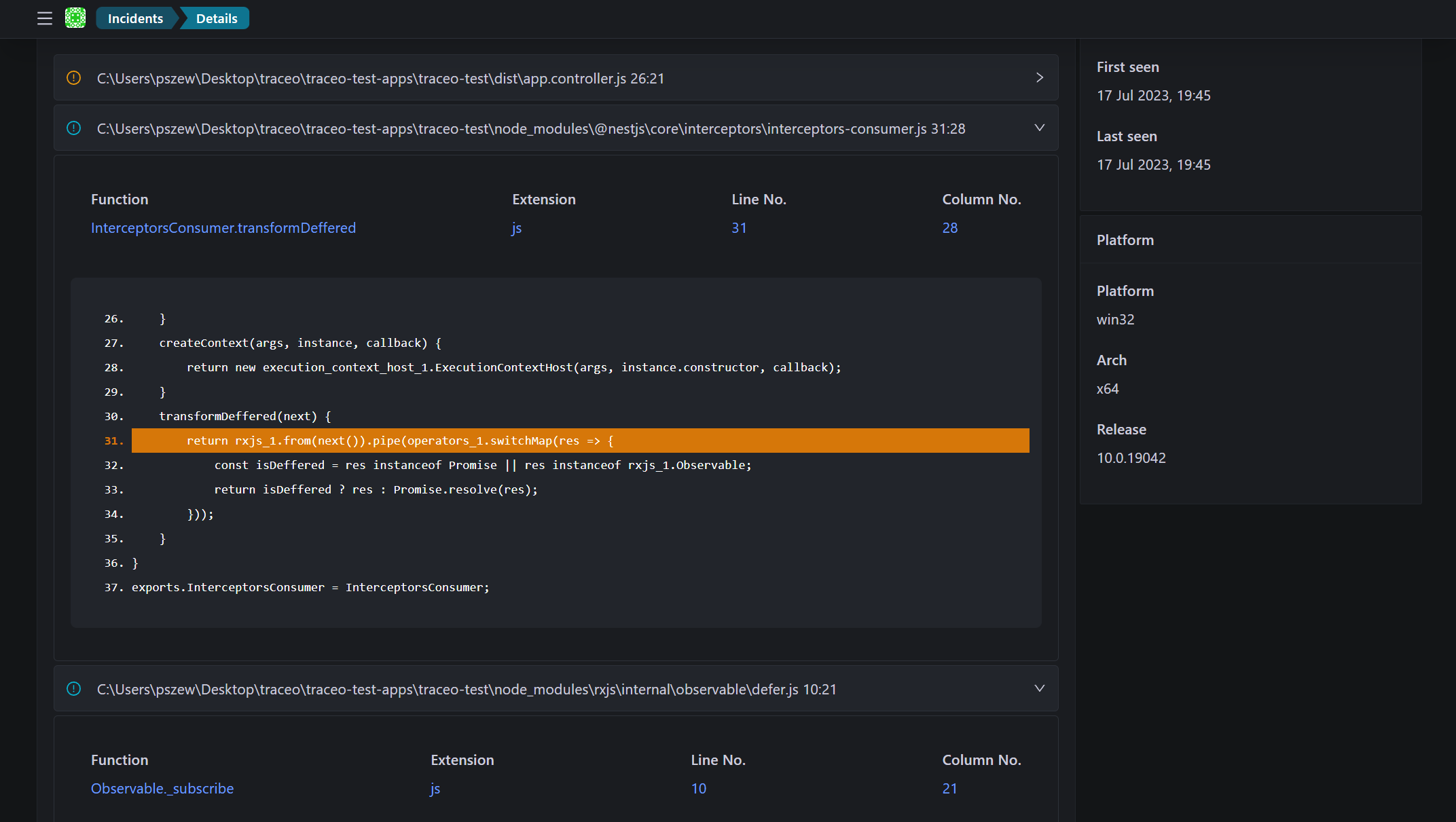 Traceo首页、文档和下载 - 错误跟踪和性能监控系统 - OSCHINA - 中文开源技术交流社区