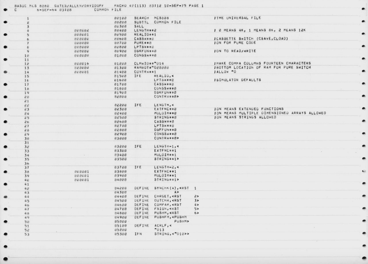 比尔·盖茨公开自己写过的“最酷的代码” - OSCHINA - 中文开源技术交流社区