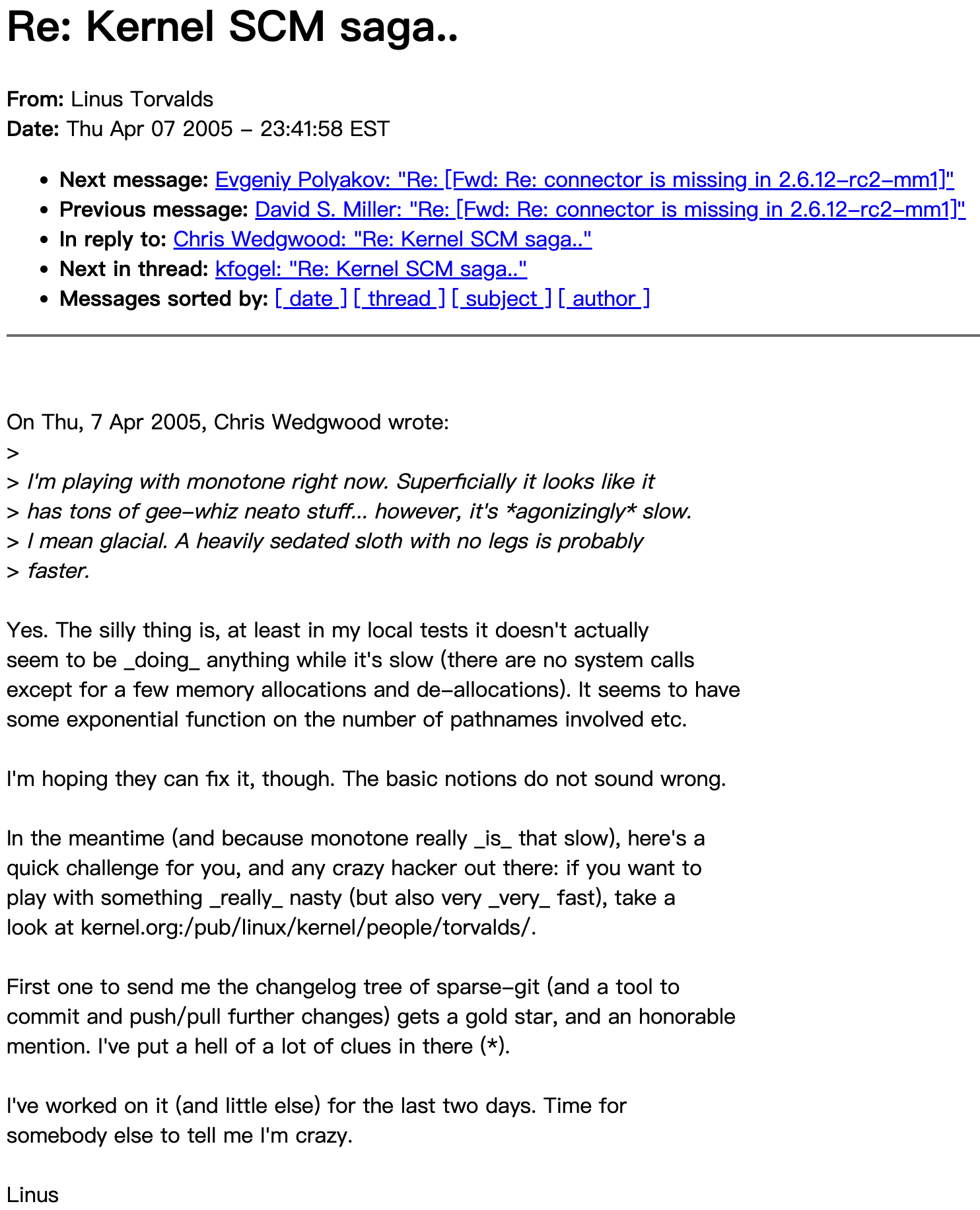 Git 诞生 20 周年 - OSCHINA - 中文开源技术交流社区