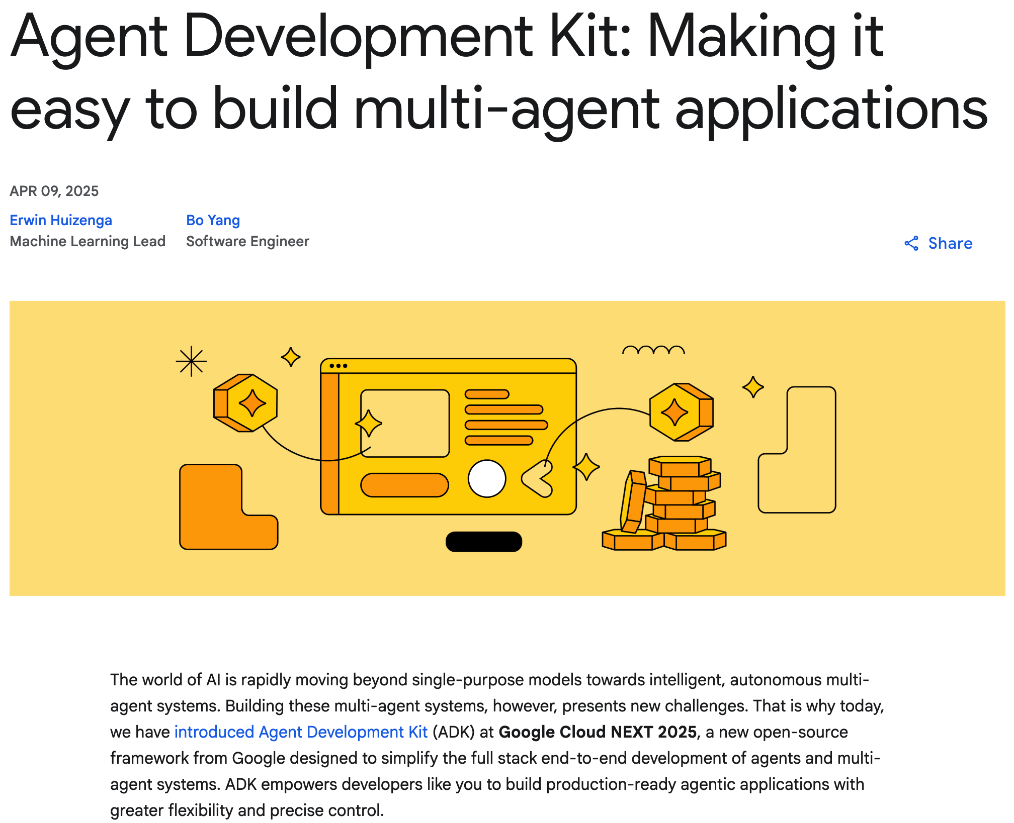 谷歌开源 AI 智能体开发套件 (Agent SDK)，支持 MCP、A2A - OSCHINA - 中文开源技术交流社区