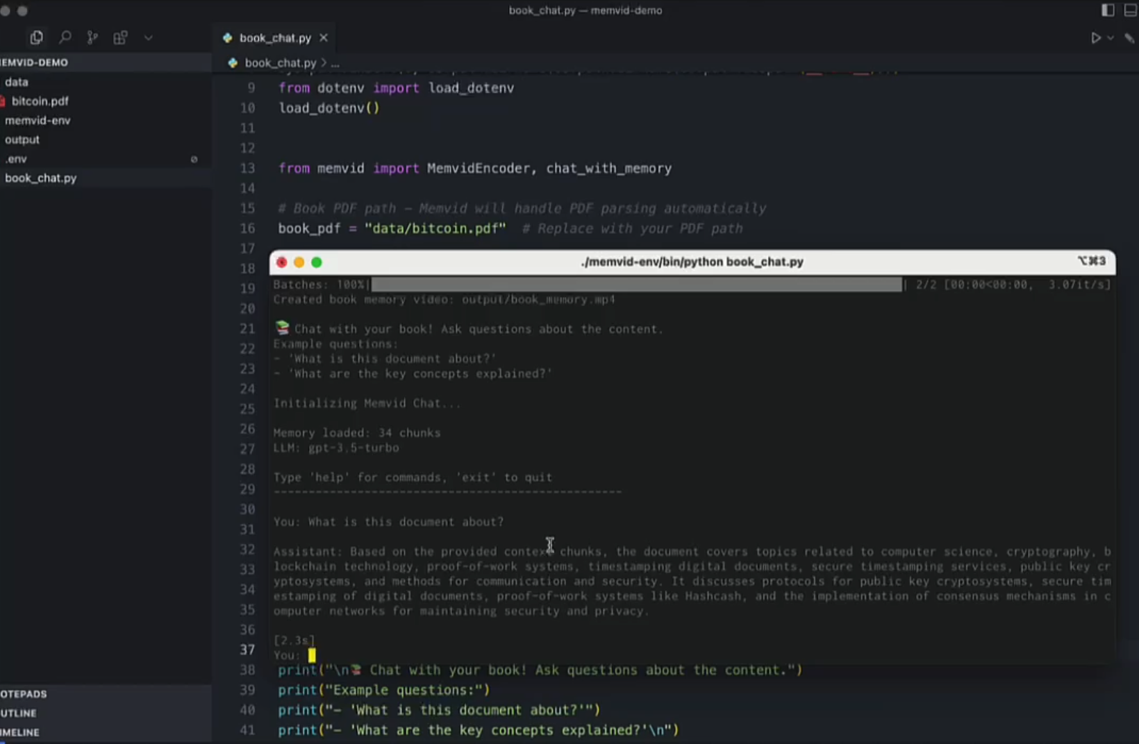 Memvid首页、文档和下载 - 基于视频的 AI 知识库 - OSCHINA - 中文开源技术交流社区